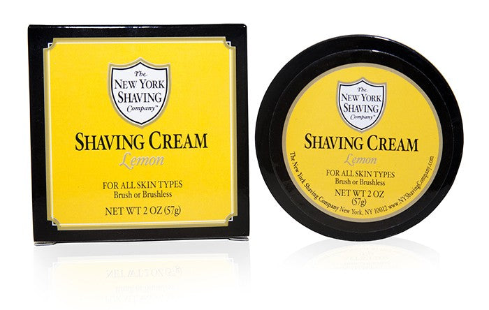 Lemon Shaving Cream – The New York Shaving Company