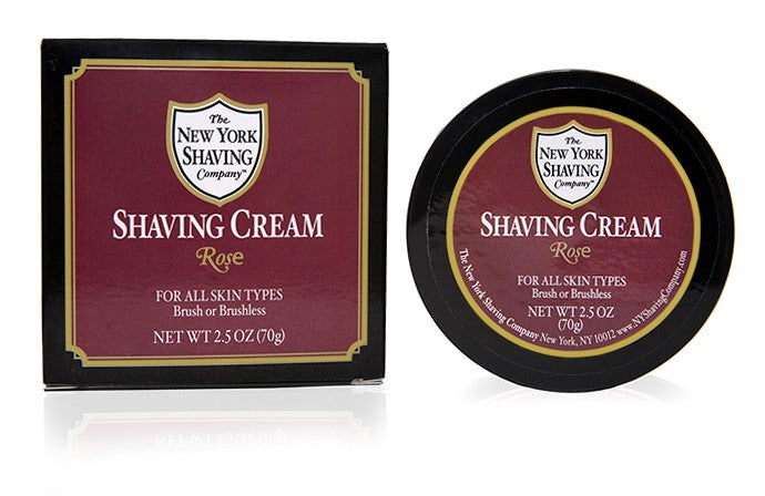 Rose Shaving Cream – The New York Shaving Company