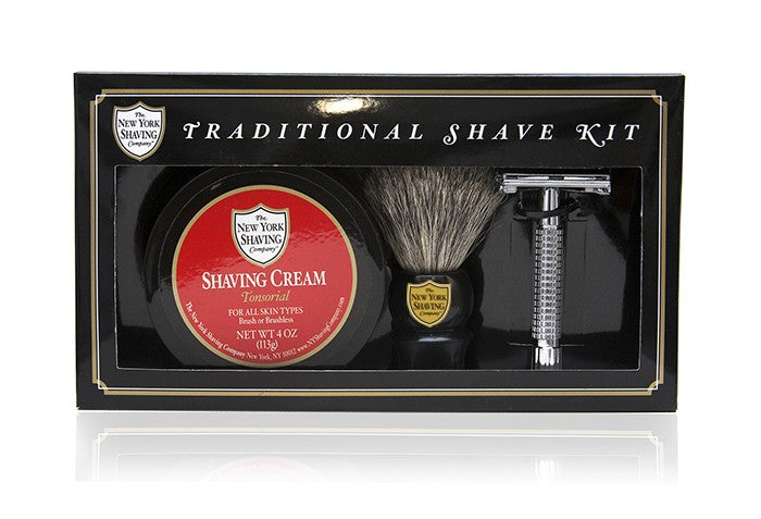 Tonsorial Traditional Shave Kit – The New York Shaving Company