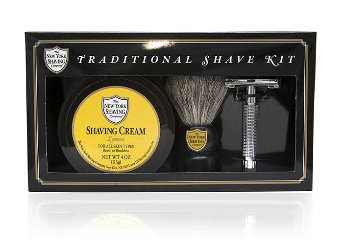Lemon Traditional Shave Kit – The New York Shaving Company