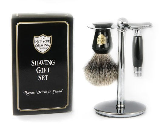 Black Stout Shaving Set – The New York Shaving Company