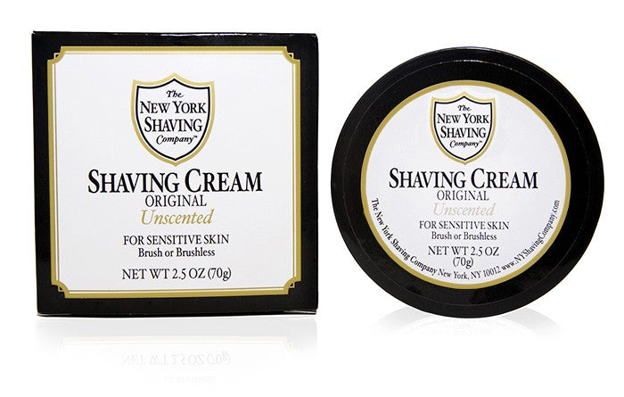Original Unscented Shaving Cream – The New York Shaving Company