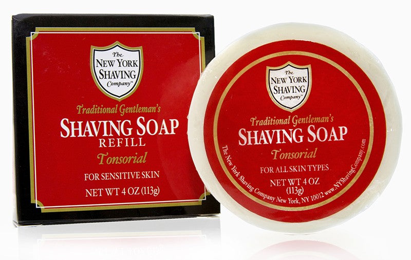 Tonsorial Shaving Soap Refill – The New York Shaving Company