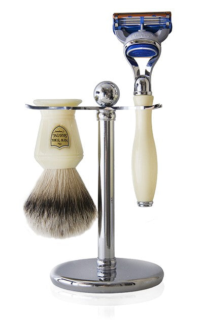 Ivory Fusion Shaving Set – The New York Shaving Company